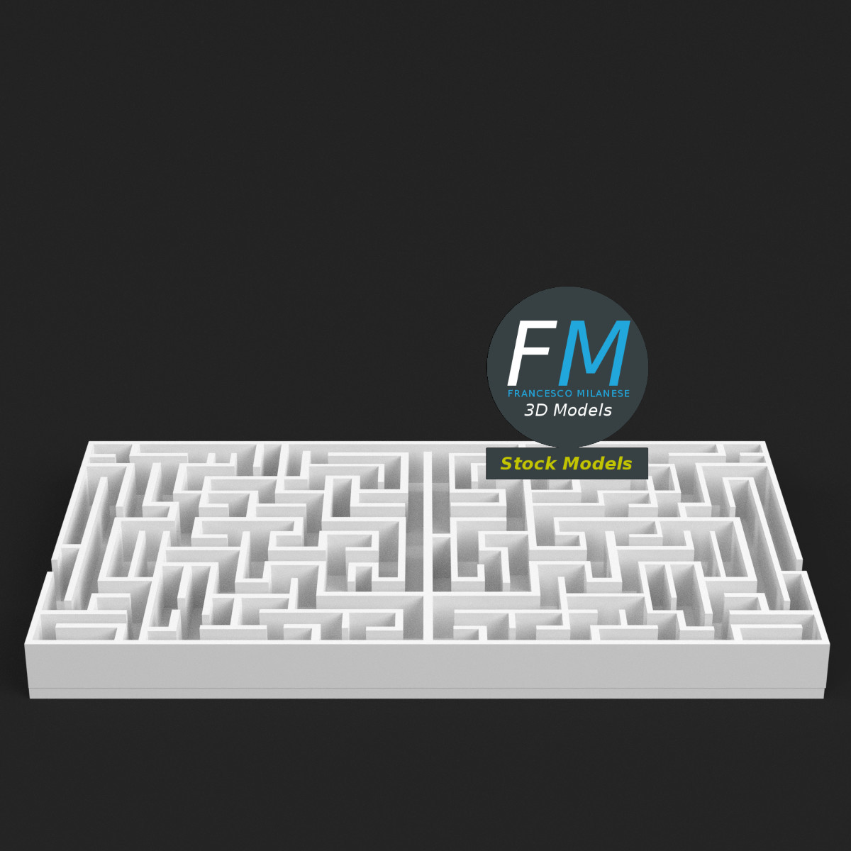 Rectangular labyrinth 2 by FrancescoMilanese85 | 3DOcean