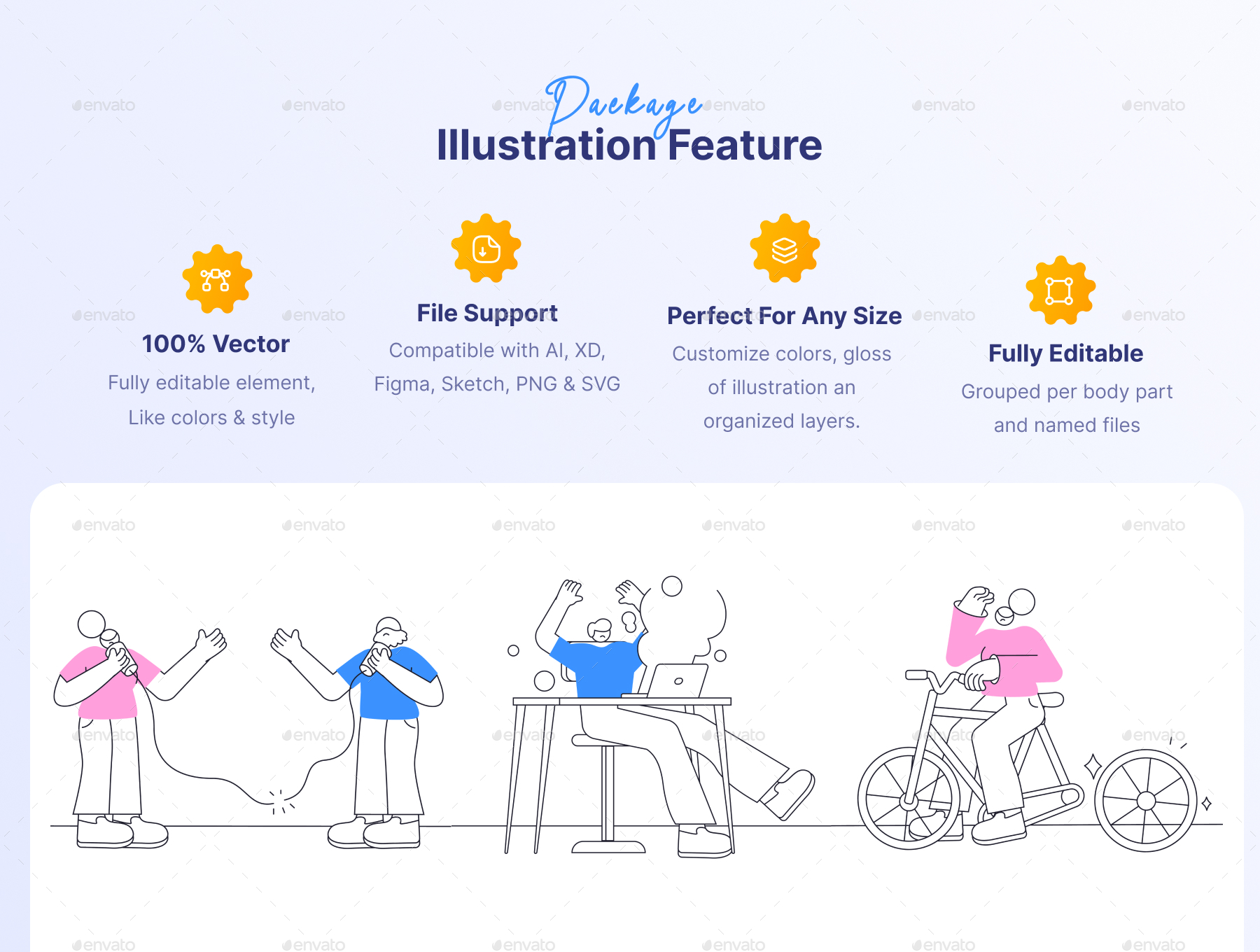 Empty State Illustrations, Graphics | GraphicRiver