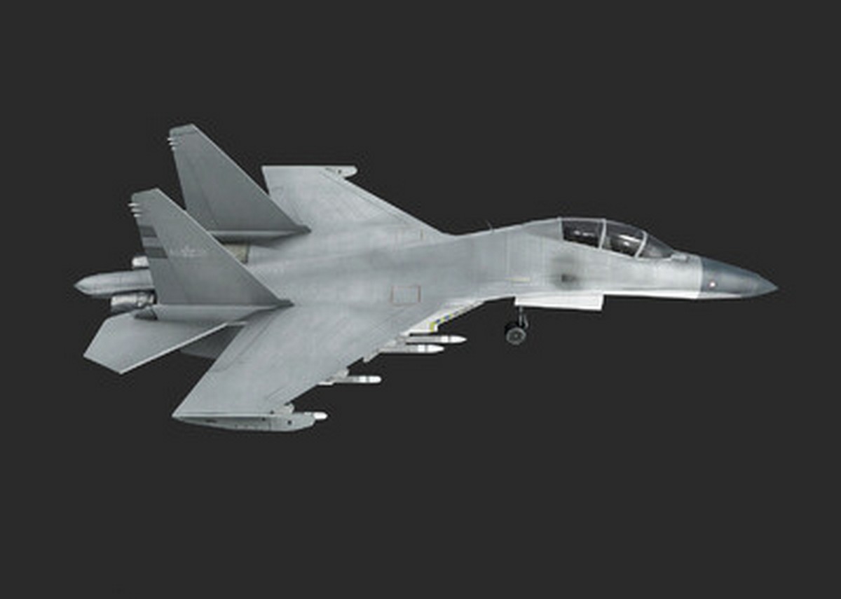 Chinese Air Force J16 low visual paint by EVANSYY | 3DOcean