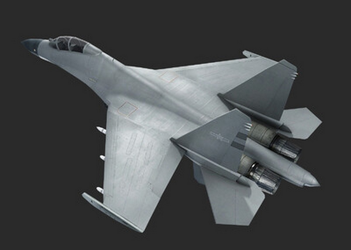 Chinese Air Force J16 low visual paint by EVANSYY | 3DOcean