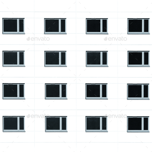 Residential building windows background Stock Photo by Cebas | PhotoDune