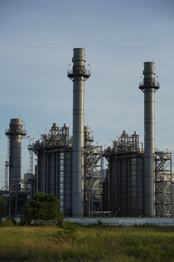 Power Plant Engineering, power plant close up Stock Photo by Kenstocker