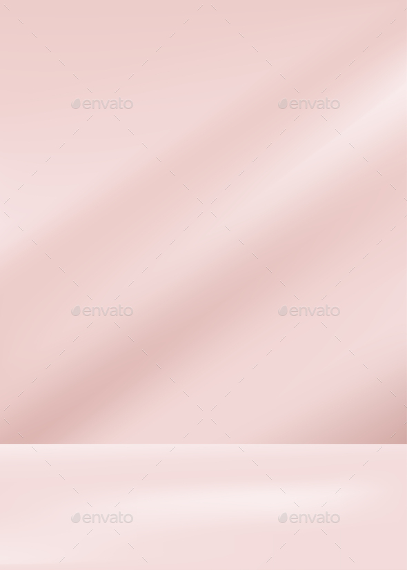 Background Product Display Beige Scene With Platform,3D Interior ...