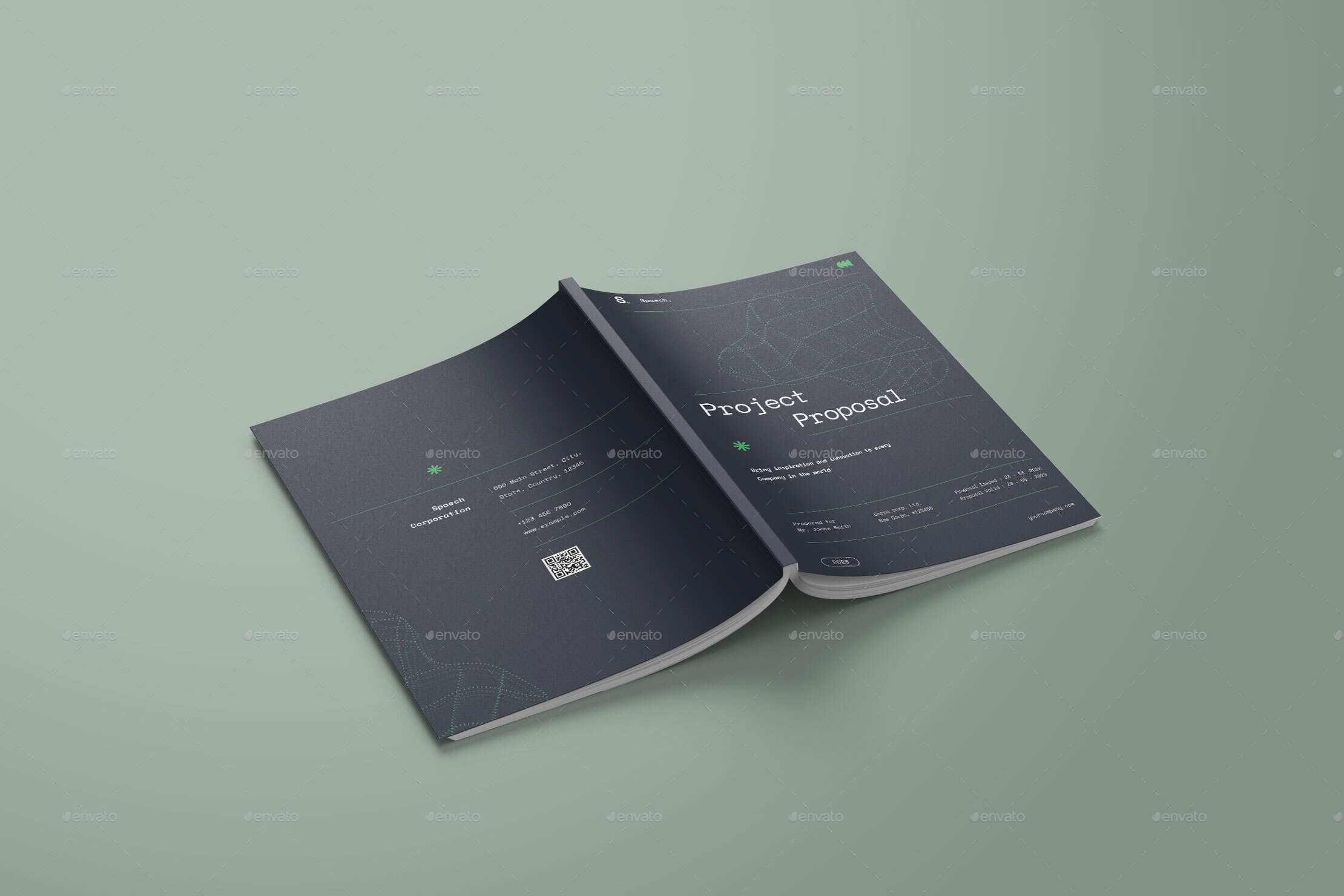 Project Proposal Template | Spaech, Print Templates | GraphicRiver