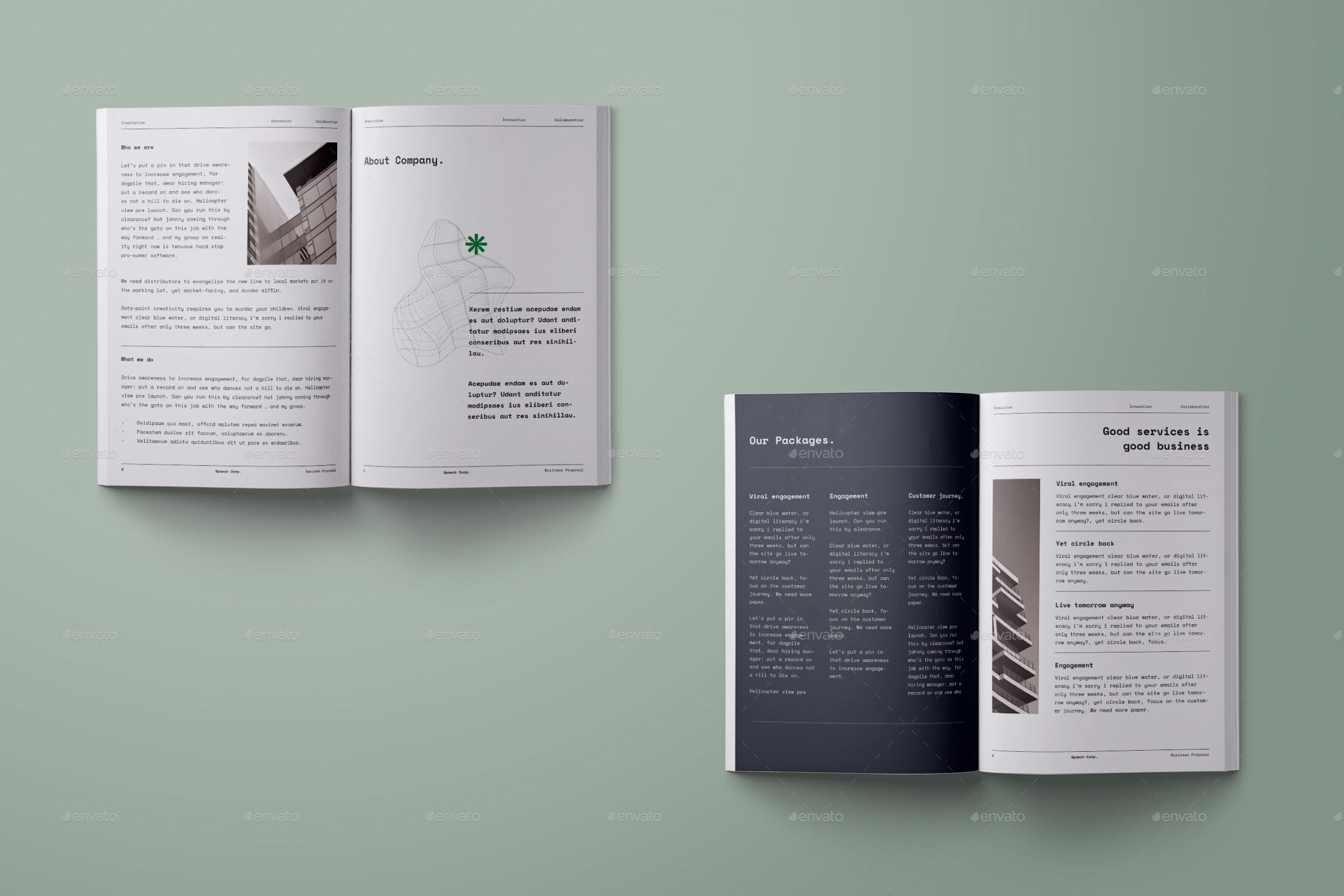 Project Proposal Template | Spaech, Print Templates | GraphicRiver