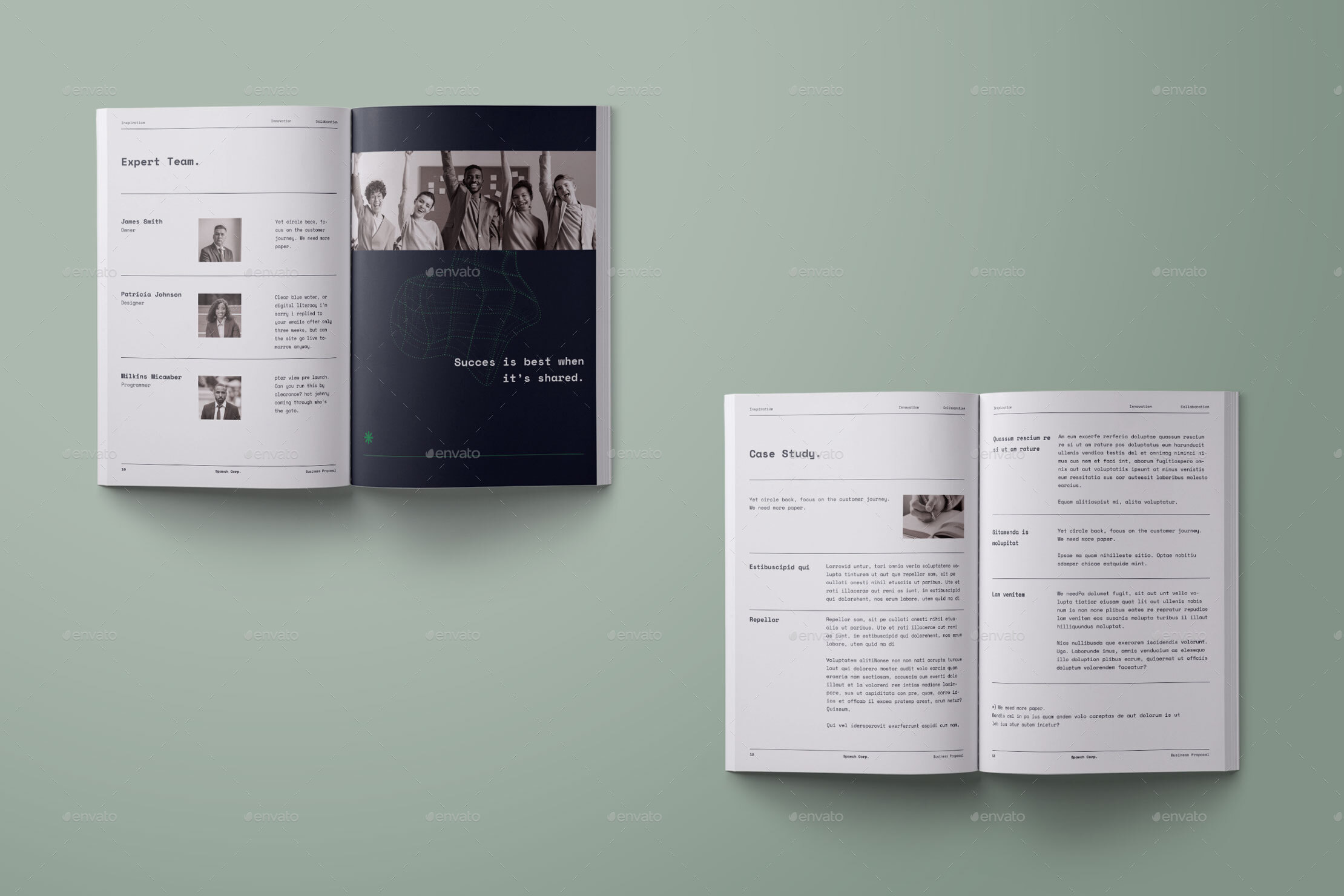 Project Proposal Template | Spaech, Print Templates | GraphicRiver