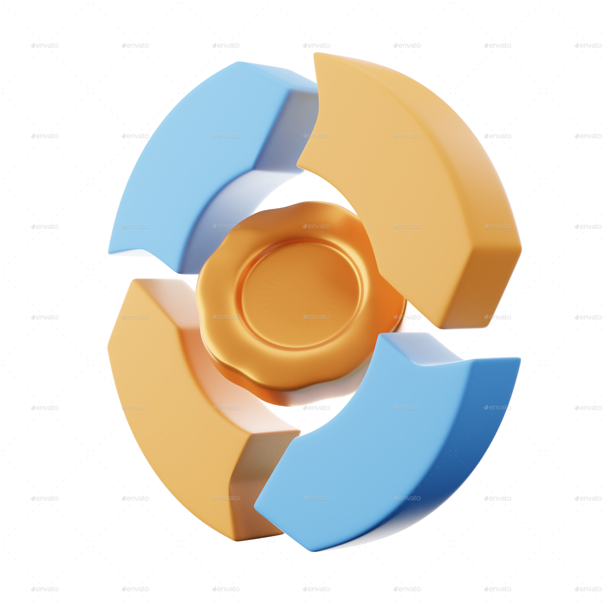 Finance pack Stylized 3d Style, Icons | GraphicRiver