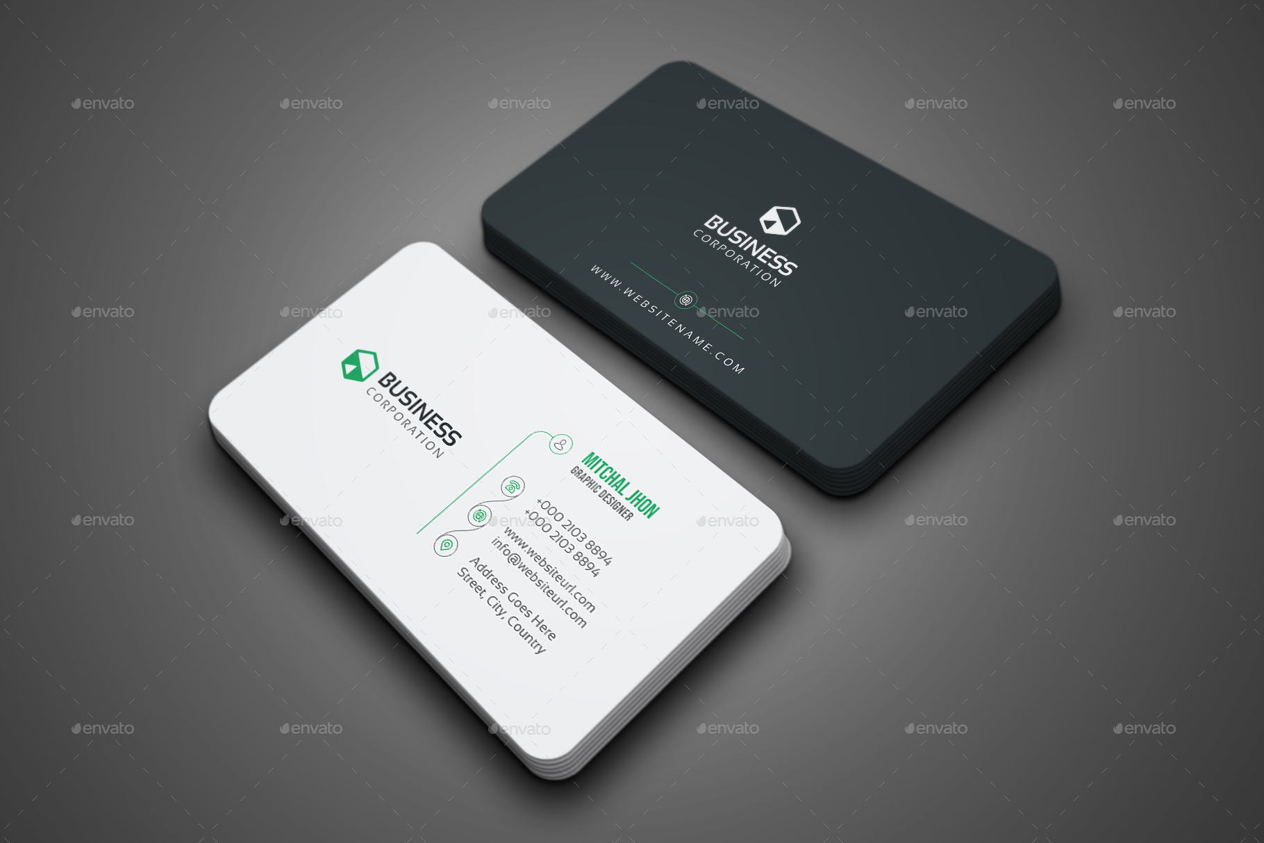 Business Card, Print Templates | GraphicRiver