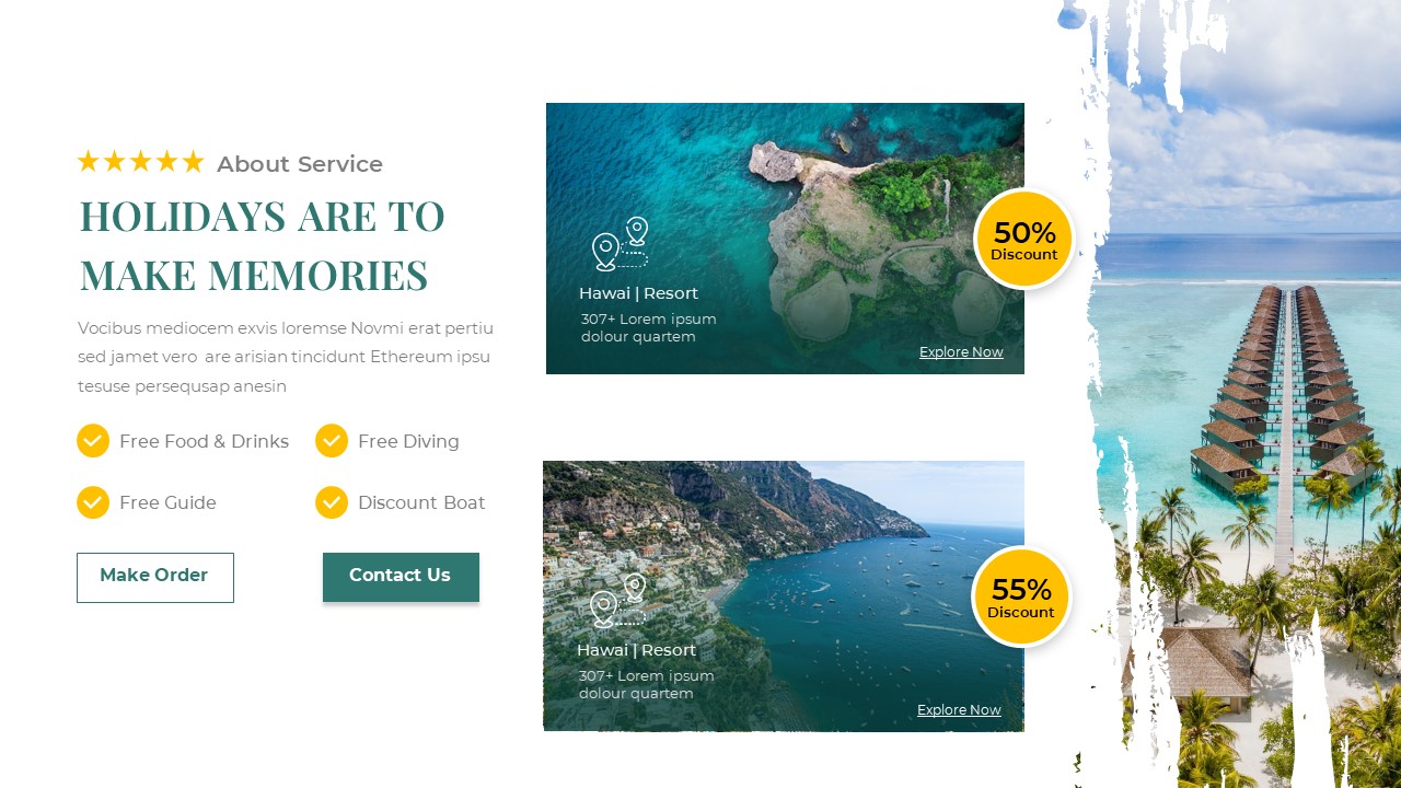 Company Profile Travel and Tourism Powerpoint Template, Presentation ...