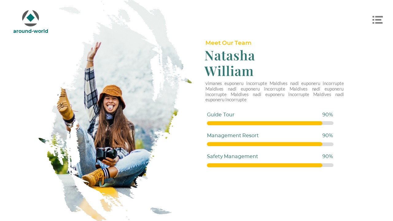 Company Profile Travel and Tourism Powerpoint Template, Presentation ...