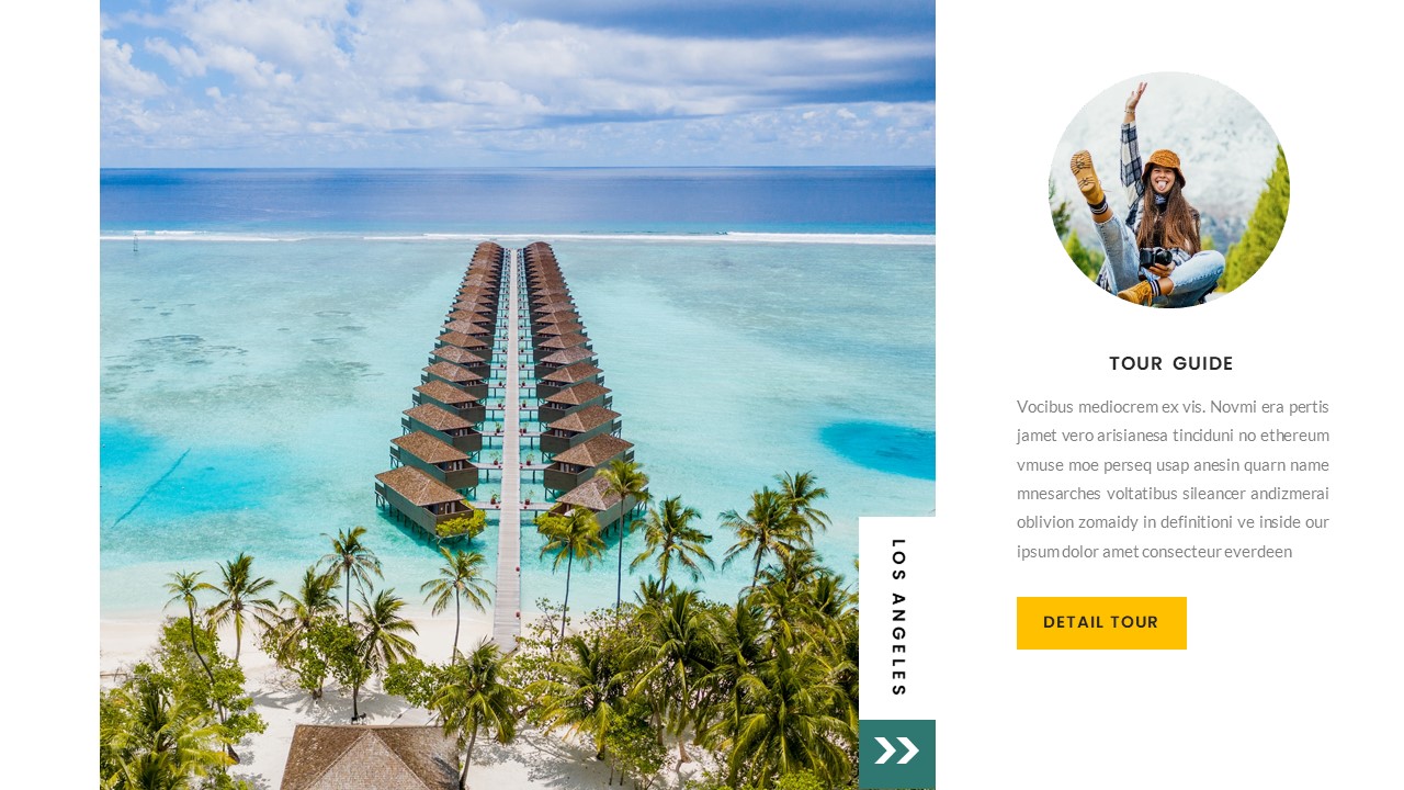 Company Profile Travel and Tourism Keynote Template, Presentation Templates
