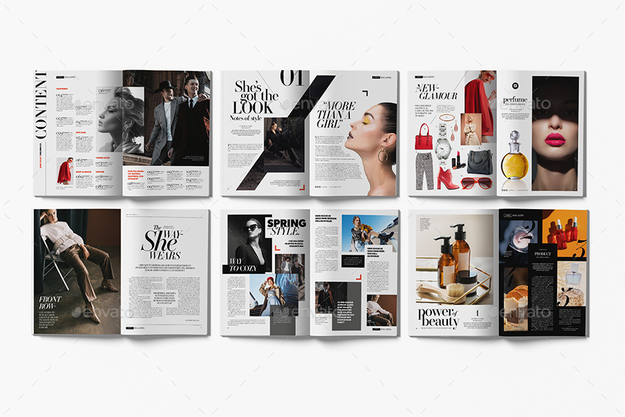 Magazine Template, Print Templates | GraphicRiver