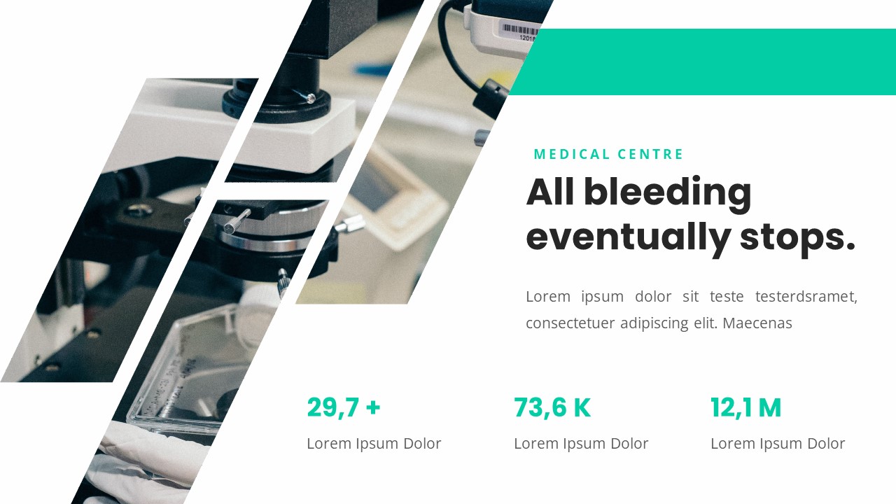 Suntix - Medical Centre Powerpoint Template, Presentation Templates