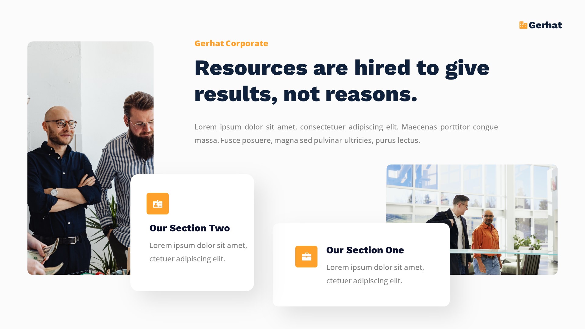 Gerhat - Corporate Powerpoint Template, Presentation Templates ...
