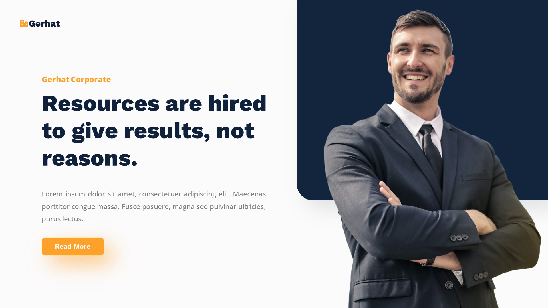 Gerhat - Corporate Powerpoint Template, Presentation Templates ...