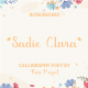 Sadie Clara Font, Fonts | GraphicRiver