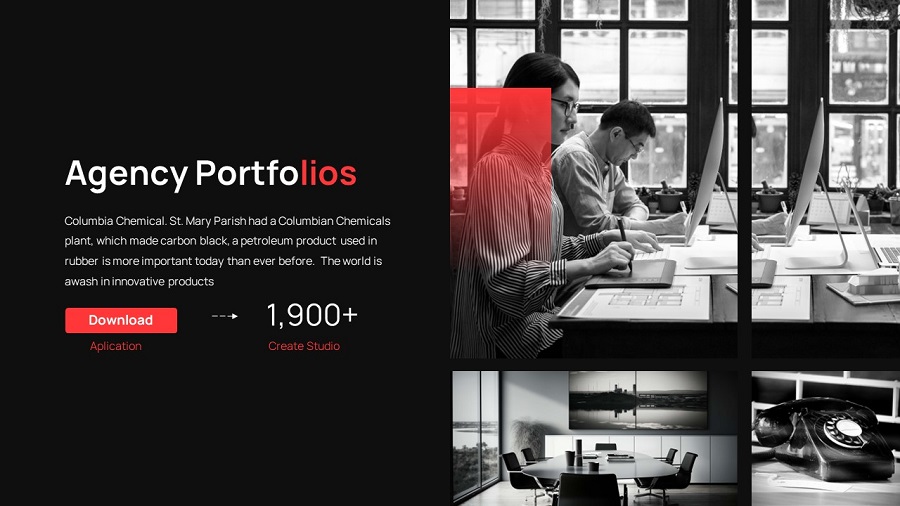 Web Marketing Agency Powerpoint Template, Presentation Templates ...