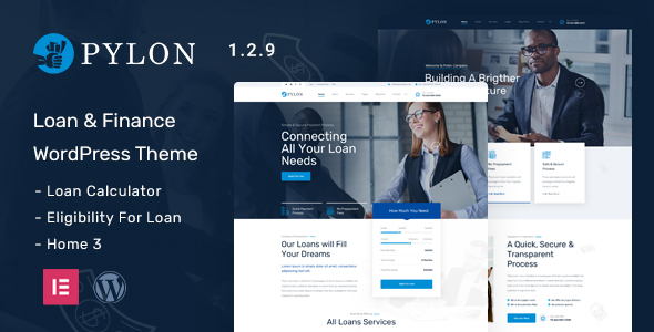 Pylon - Loan & Finance WordPress Theme by PearsTheme | ThemeForest