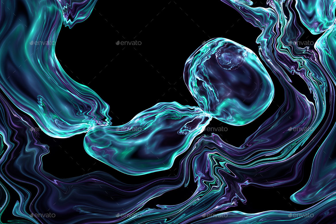 3D Liquid Backgrounds, Graphics | GraphicRiver
