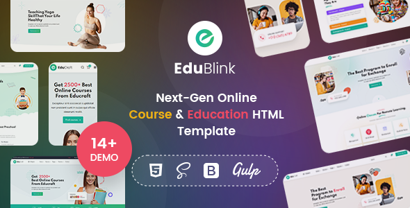 EduBlink - The Next-Gen Education HTML Template by DevsBlink | ThemeForest