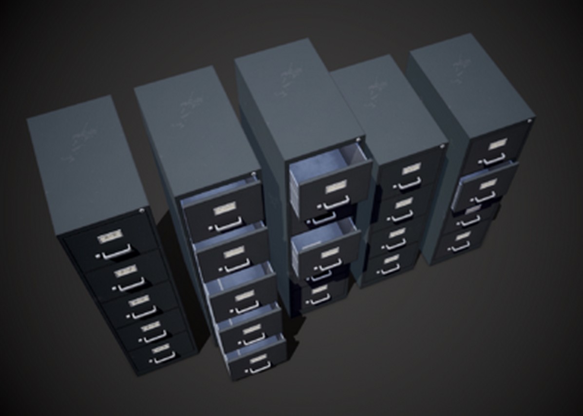 PBR Next generation File cabinet File by EVANSYY | 3DOcean
