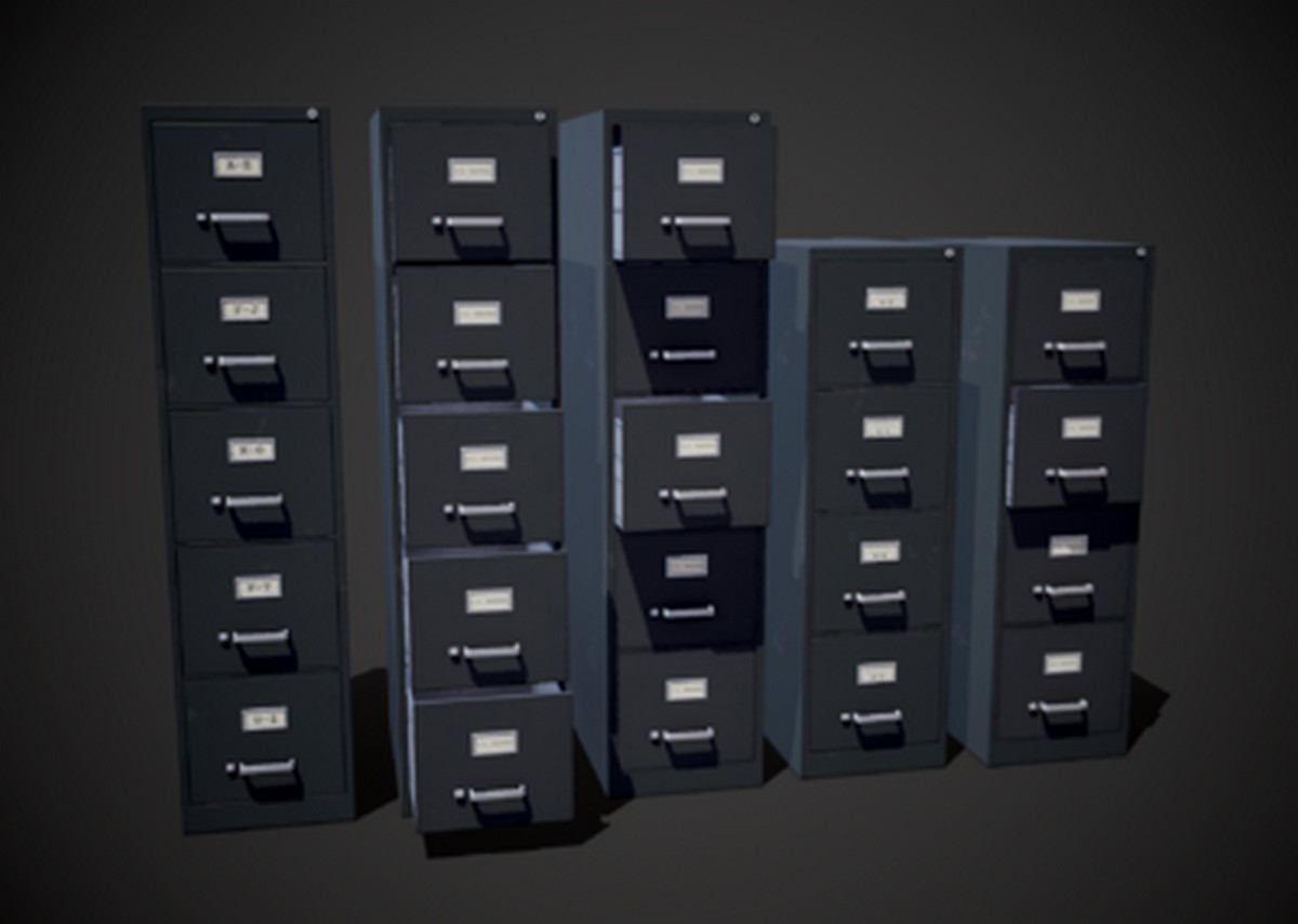 PBR Next generation File cabinet File by EVANSYY | 3DOcean