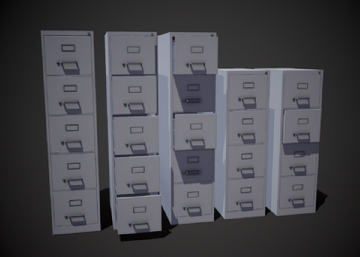 PBR Next generation File cabinet File by EVANSYY | 3DOcean