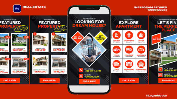 Real Estate, After Effects Project Files | VideoHive