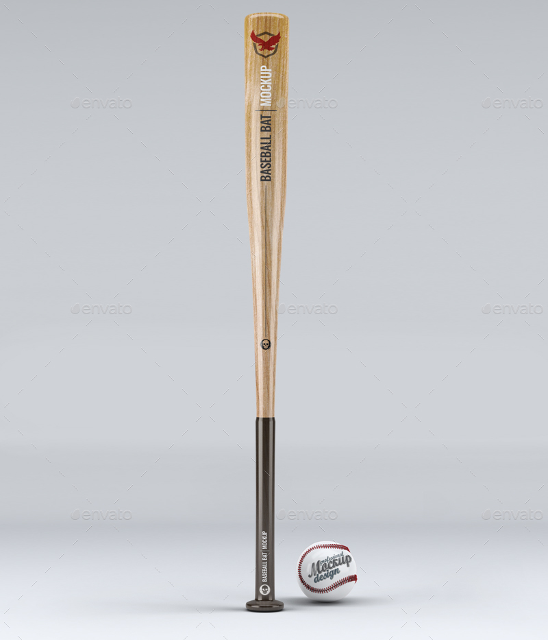 Baseball Bat Mock-Up, Graphics | GraphicRiver