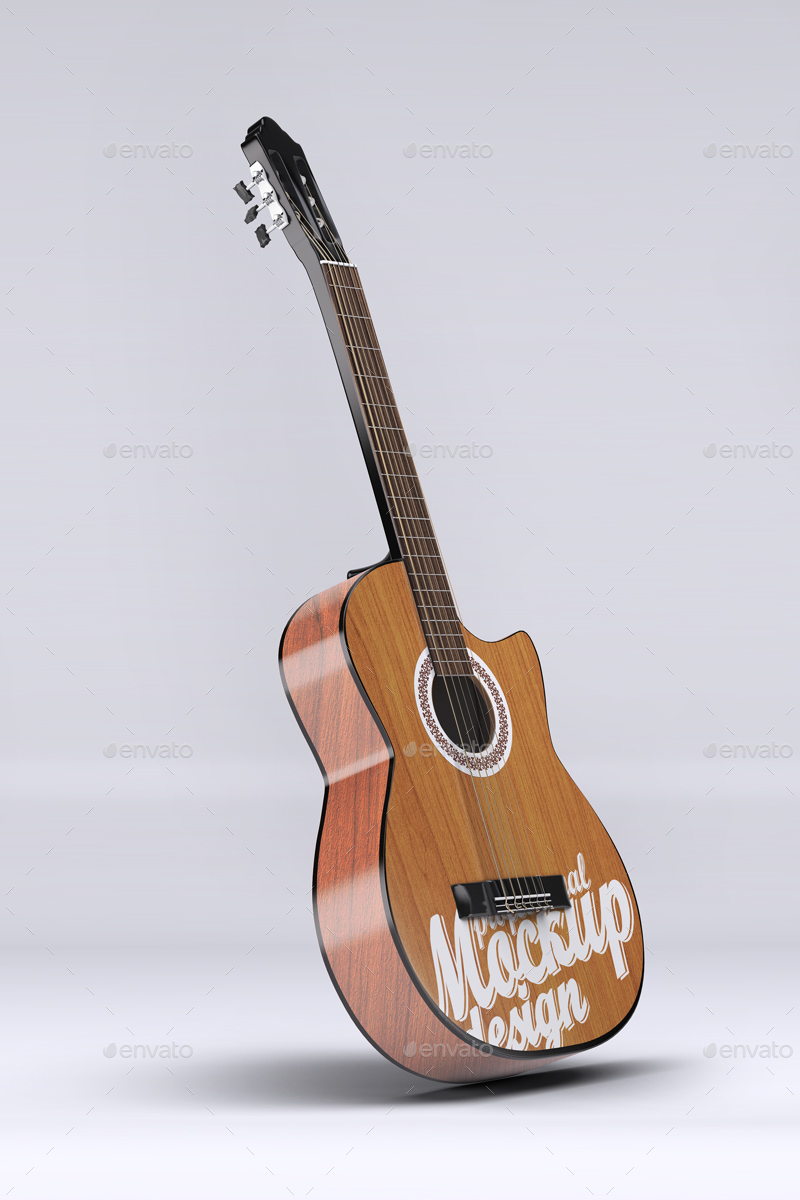 Classical Guitar Mock-Up, Graphics | GraphicRiver