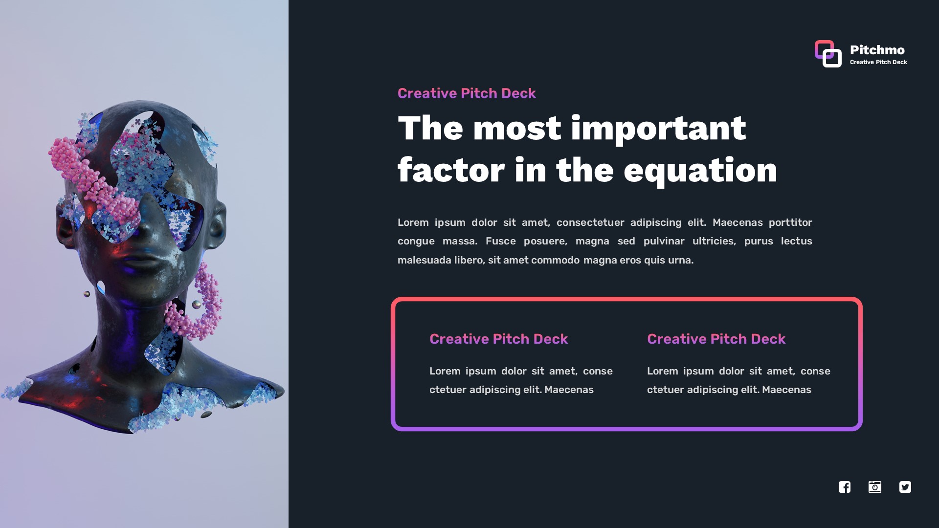Pitchmo - Creative Pitch Deck Google Slides Template, Presentation ...