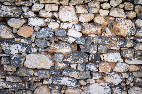 Natural stone wall for backdrop texture, white grey beige color ...