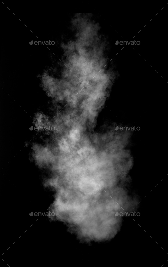 smoke steam fog air background shape black Stock Photo by dvatri ...