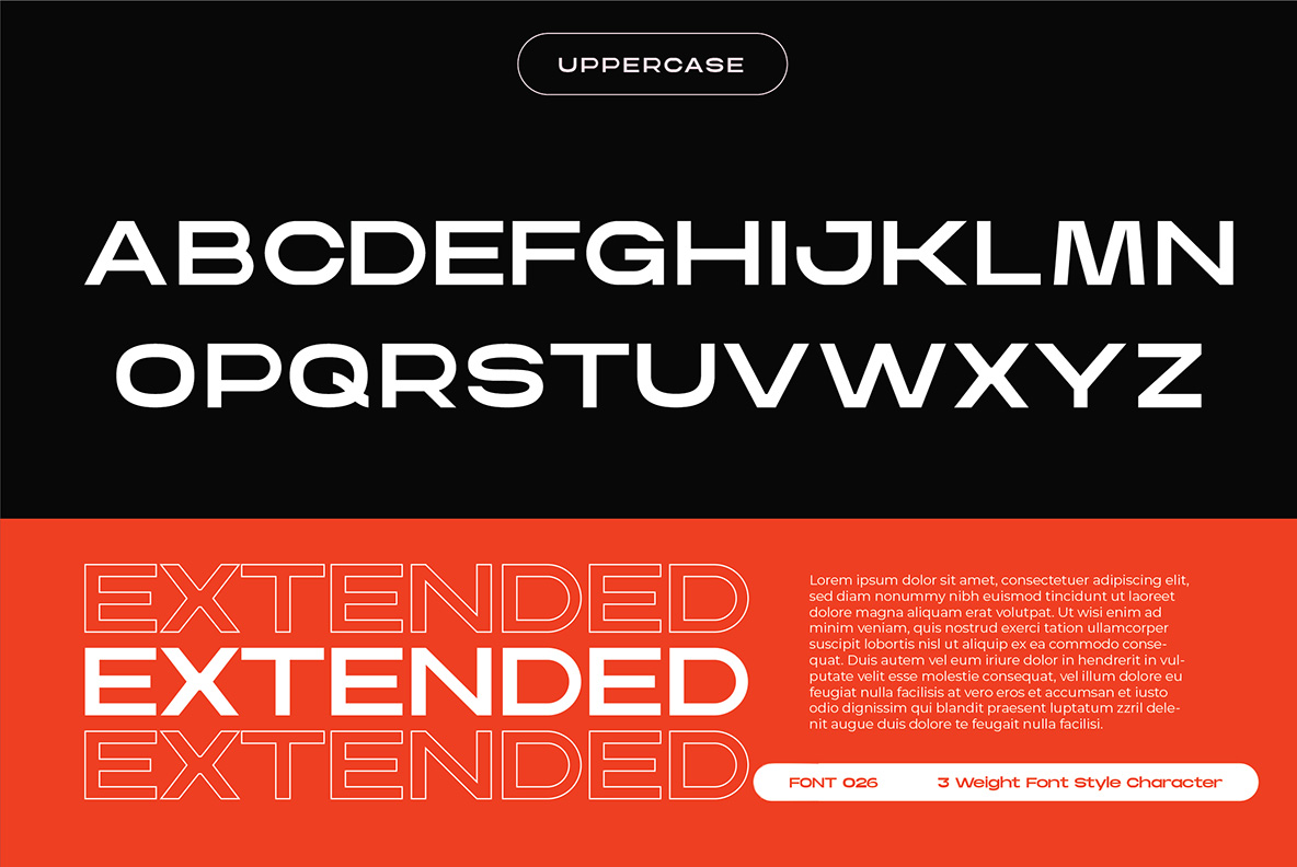 Noken Extended - Versatile Typeface, Fonts | GraphicRiver