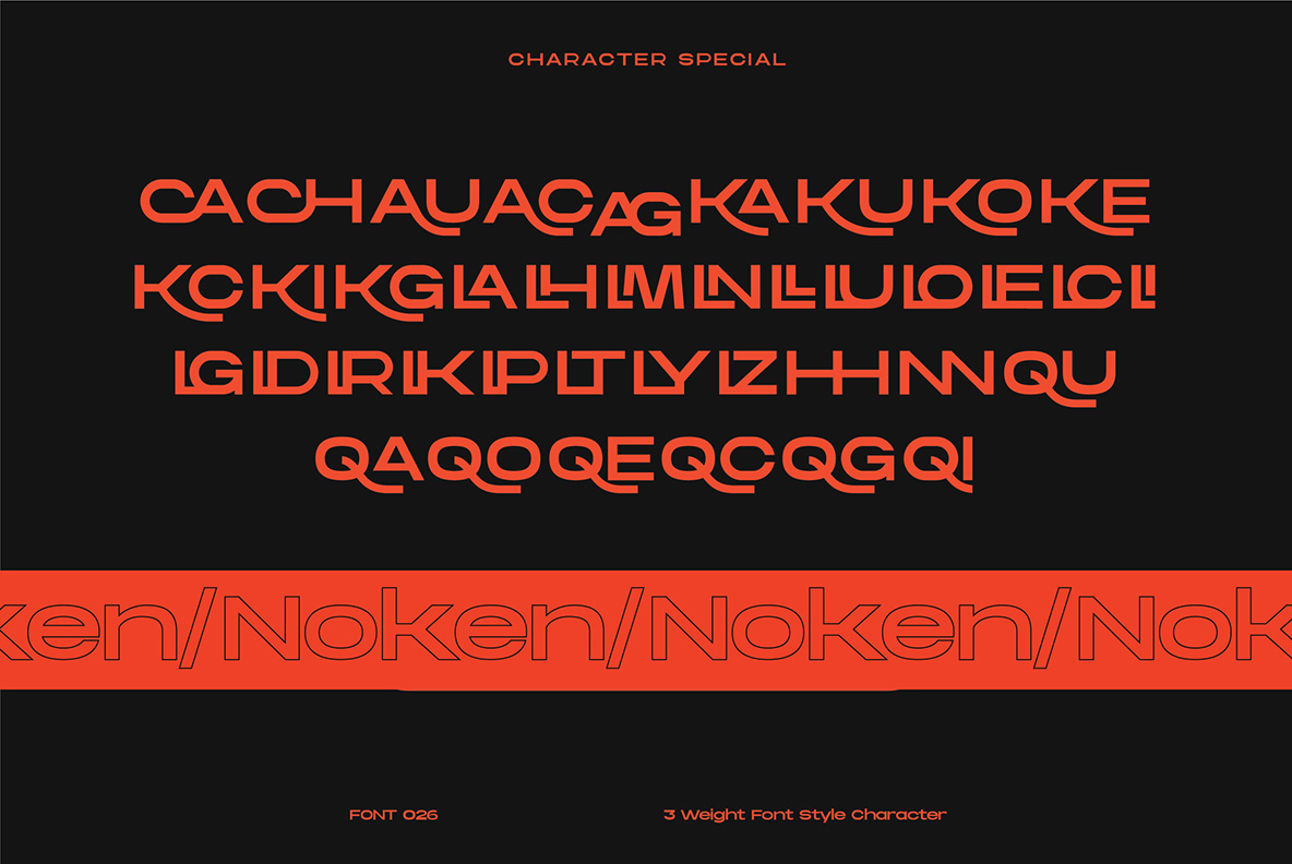 Noken Extended - Versatile Typeface, Fonts | GraphicRiver