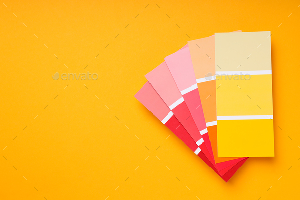 Concept of colors for design, color palettes, space for text Stock ...