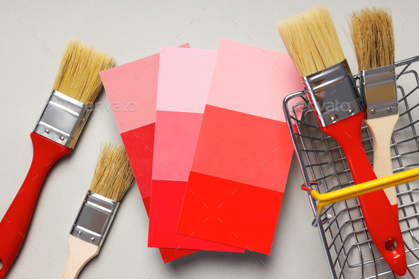 Concept of colors for design, color palettes, top view Stock Photo by ...