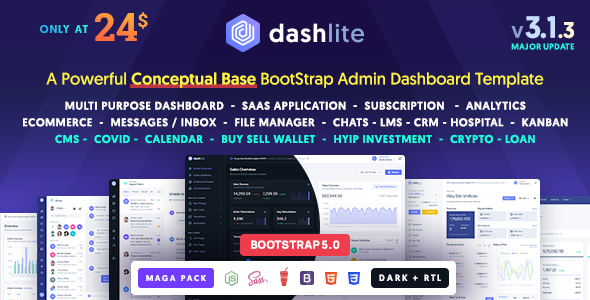 DashLite - Bootstrap Responsive Admin Dashboard Template | Babiato Forums