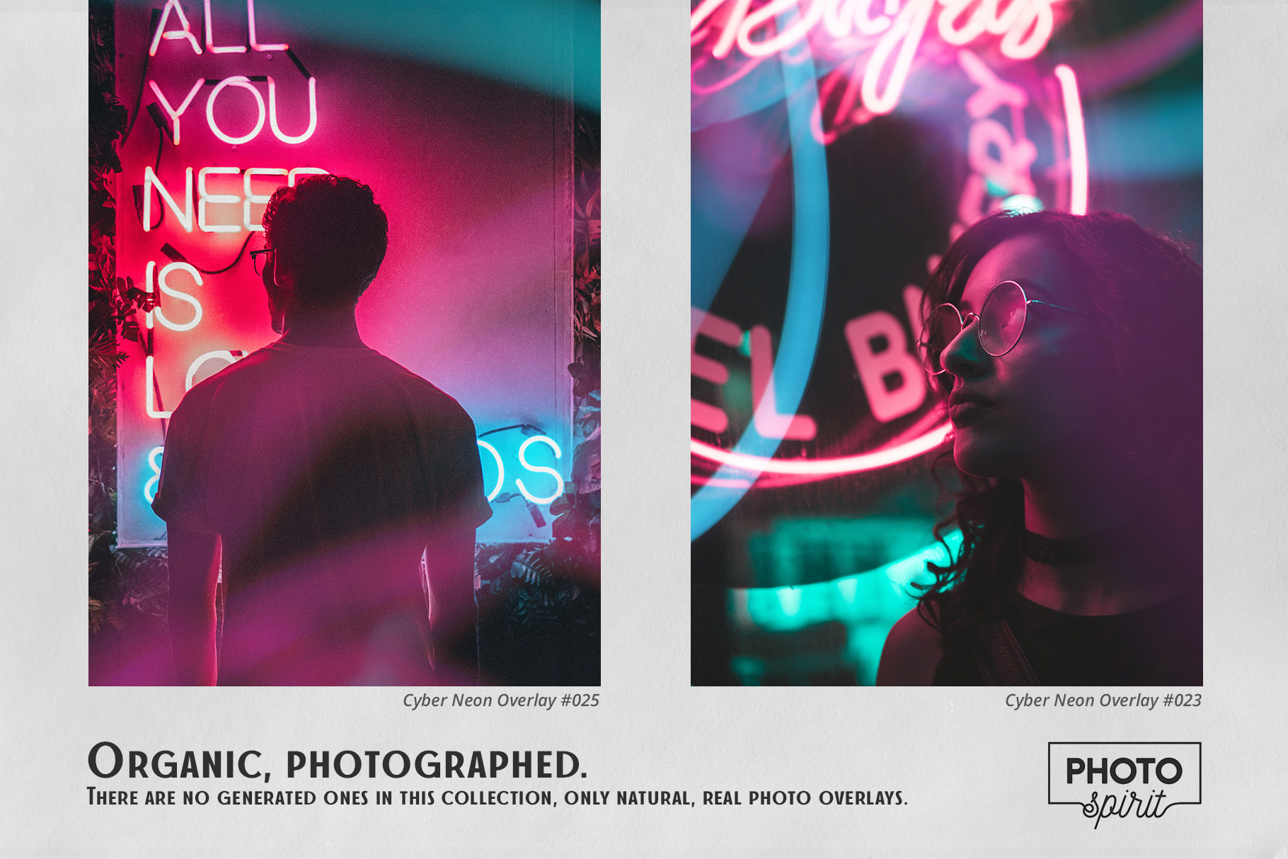 Cyber Neon Effect Overlays by Graphic-Spirit | GraphicRiver