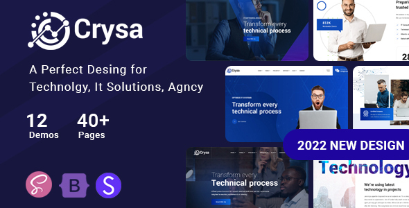 Crysa - IT Solutions Template by validthemes | ThemeForest