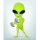 Cartoon Character Alien Gym, Vectors | GraphicRiver