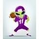 Cartoon Character Alien - Rugby, Vectors | GraphicRiver