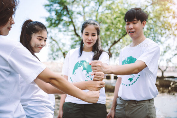 Group of people volunteer teamwork join hands together,Stack of hands ...