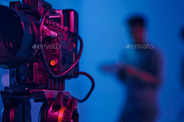 Professional camera setting for shooting Stock Photo by Media_photos