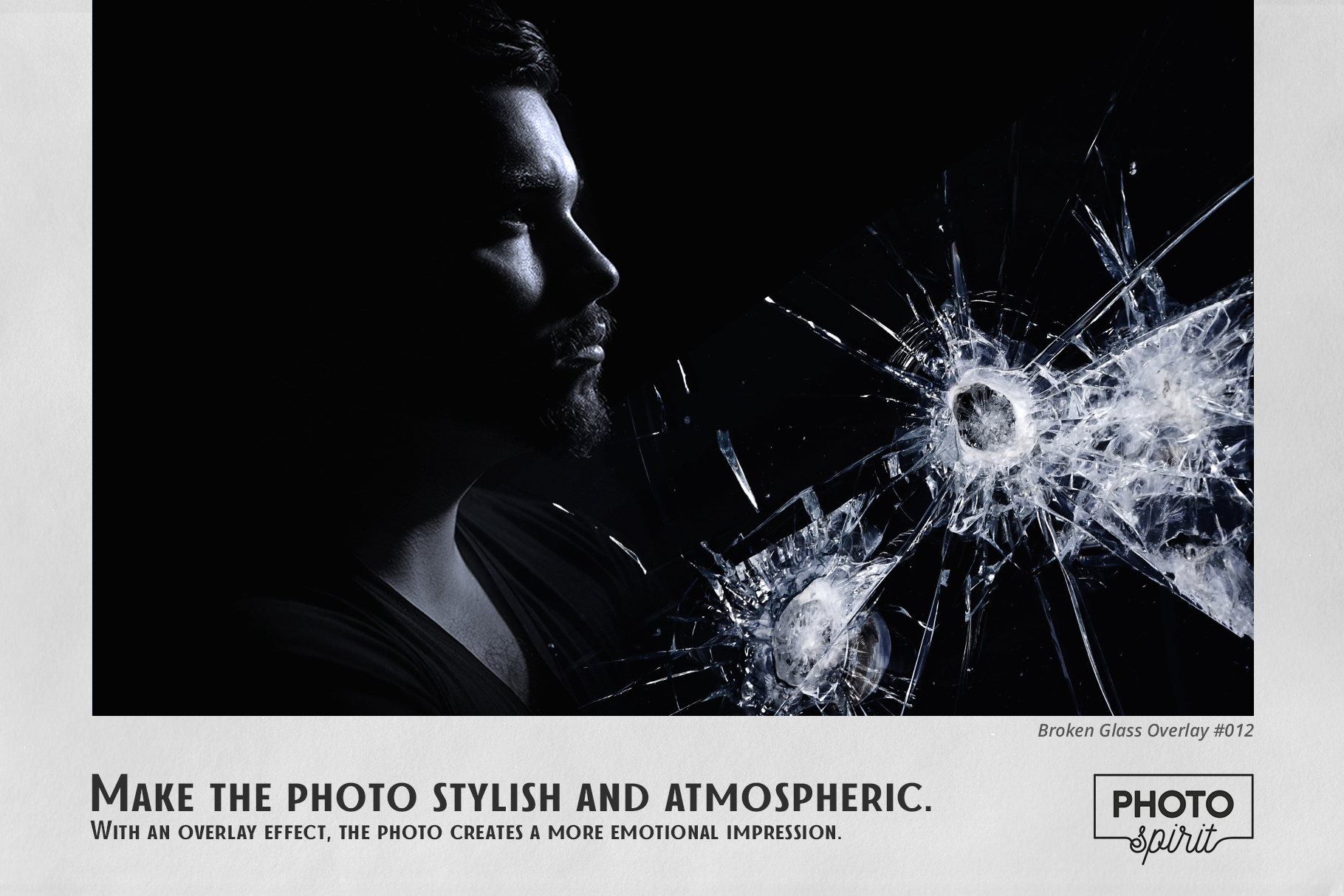 Broken Glass Effect Overlays by Graphic-Spirit | GraphicRiver