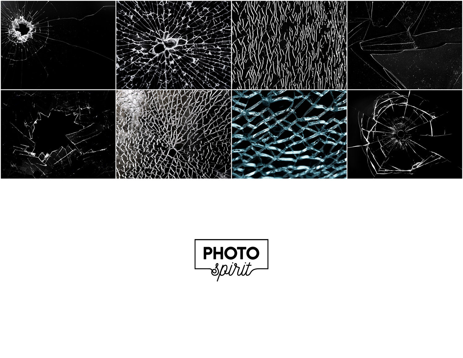 Broken Glass Effect Overlays by Graphic-Spirit | GraphicRiver