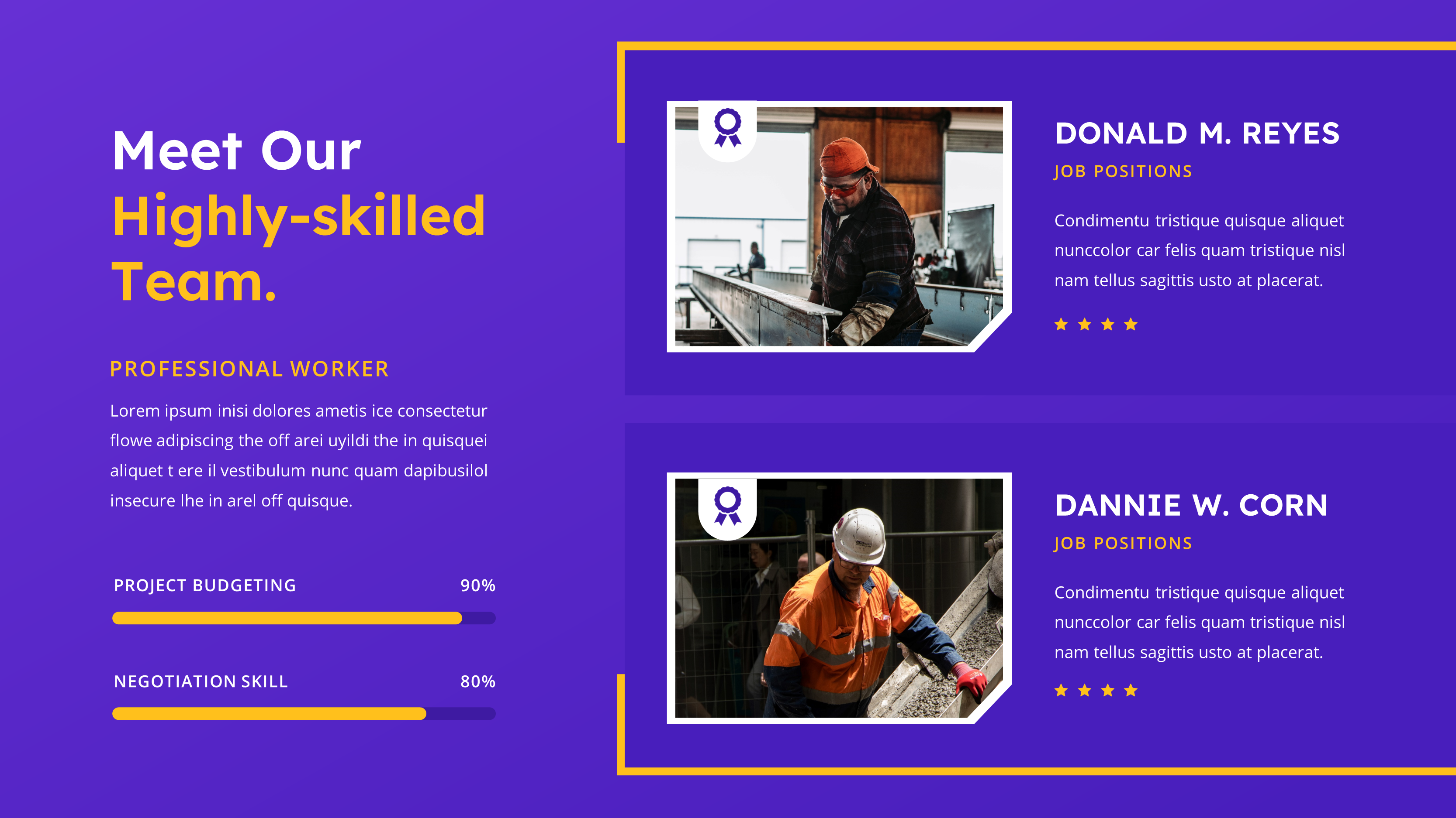 Builder - Construction Keynote Template, Presentation Templates ...