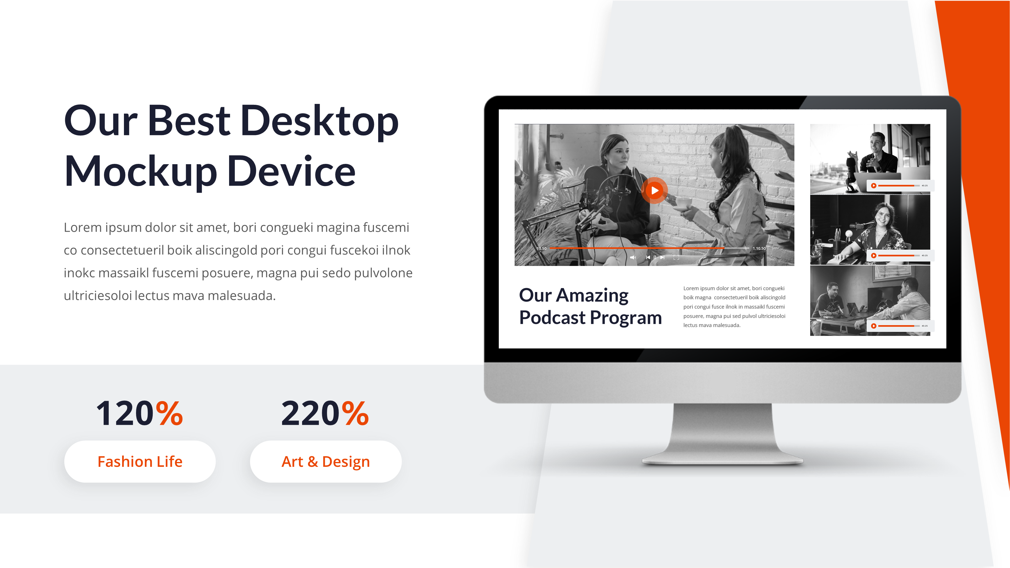 Podcaster - Podcast PowerPoint Template, Presentation Templates ...