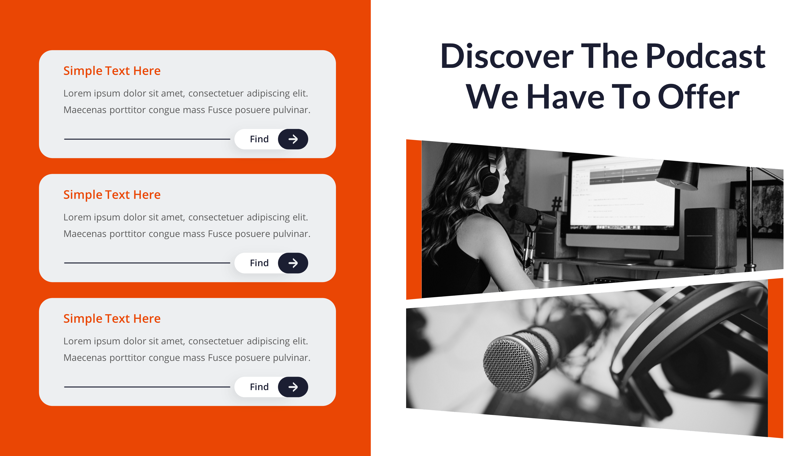 Podcaster - Podcast PowerPoint Template, Presentation Templates ...