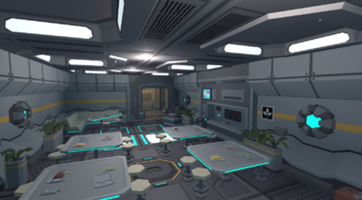 POLYGON cartoon space station space by EVANSYY | 3DOcean